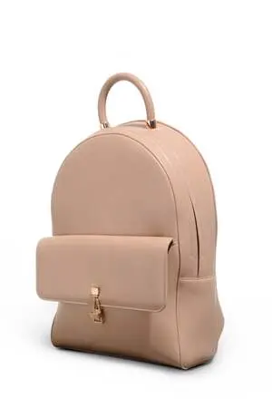 Gabriela Hearst Billie Nappa Leather Backpack - Nude