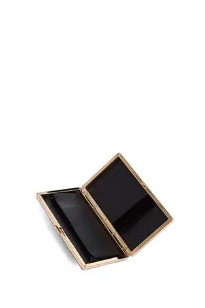 Gabriela Hearst Callas Snakeskin Clutch - Navy