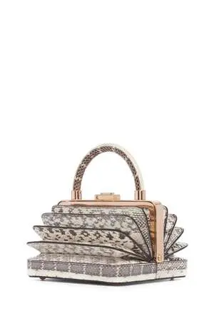 Gabriela Hearst Diana Bag - Black/ivory