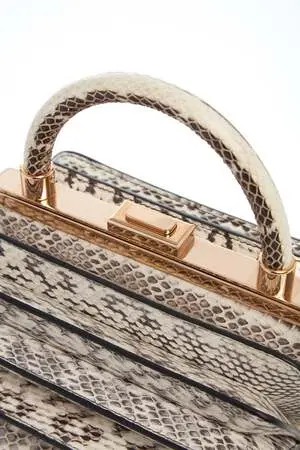 Gabriela Hearst Diana Bag - Black/ivory