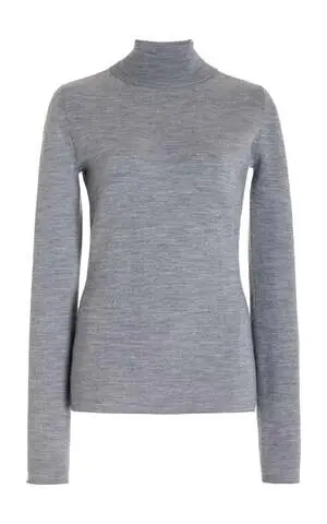 Gabriela Hearst May Knit Turtleneck - Heather Grey