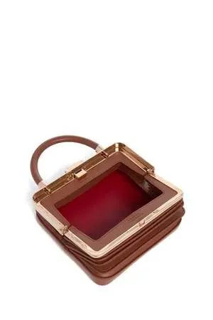 Gabriela Hearst Diana Bag In Nappa Leather - Cognac