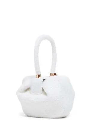 Gabriela Hearst Nina Bag In Cashmere Boucle - Ivory