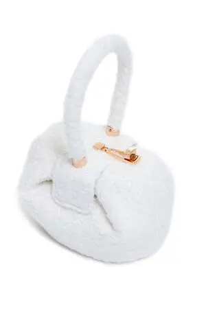 Gabriela Hearst Nina Bag In Cashmere Boucle - Ivory