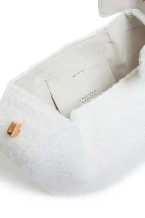 Gabriela Hearst Nina Bag In Cashmere Boucle - Ivory