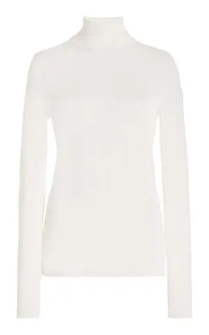 Gabriela Hearst Costa Knit Turtleneck Ivory