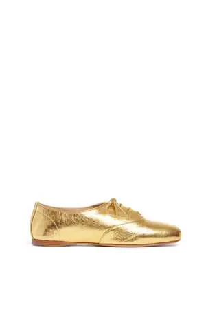 Women's Gold Flats 