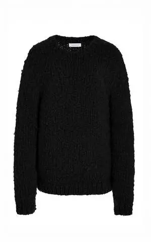 Gabriela Hearst Lawrence Knit Cashmere Sweater - Black