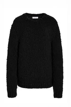 Gabriela Hearst Lawrence Knit Cashmere Sweater Black
