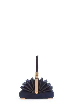 Gabriela Hearst Mini Diana Suede Bag - Navy