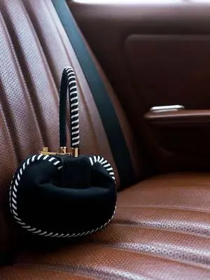 Gabriela Hearst Whipstitch Demi Bag - Black