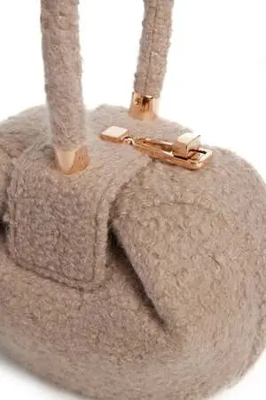 Gabriela Hearst Demi Bag In Cashmere Boucle - Camel