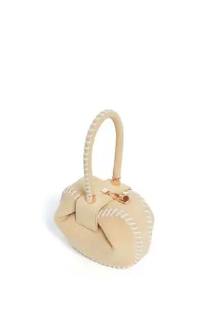 Gabriela Hearst Whipstitch Demi Bag - Nude