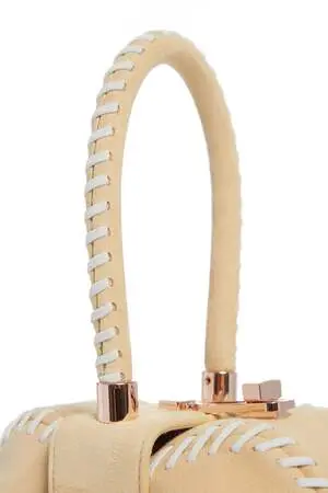 Gabriela Hearst Whipstitch Demi Bag - Nude