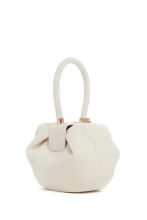 Gabriela Hearst Nina Bag In Cashmere Felt - Ivory