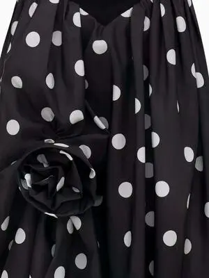 Sleeper Aurora Polka-dot Maxi Dress