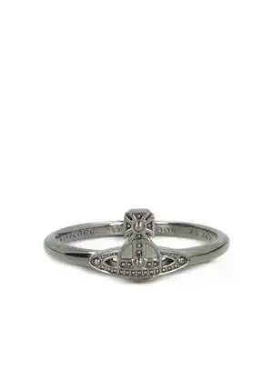 VIVIENNE WESTWOOD Orb Pendant Ring - Grey