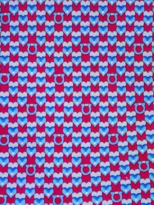 FERRAGAMO Heart-print Neck Tie