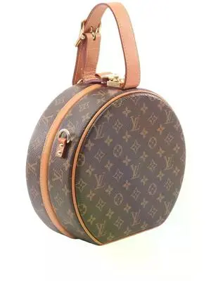 LOUIS VUITTON 2019 Monogram Petite Boite Chapeau Satchel