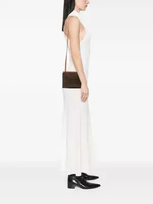Celine 2000 Macadam Coated Canvas Crossbody Bag
