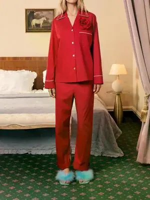 Sleeper The Rose Pajama - Red