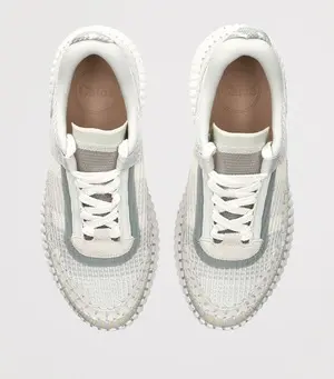 Chloé Nama Runner Sneakers - Grey