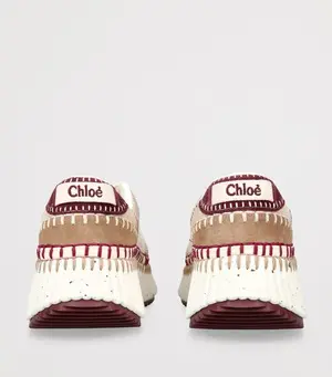 Chloé Suede Nama Runner Sneakers