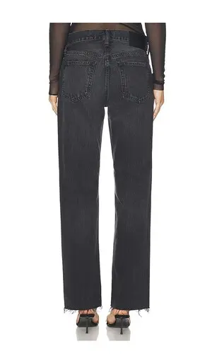 Moussy Vintage Glencoe Straight Low Jeans - Black