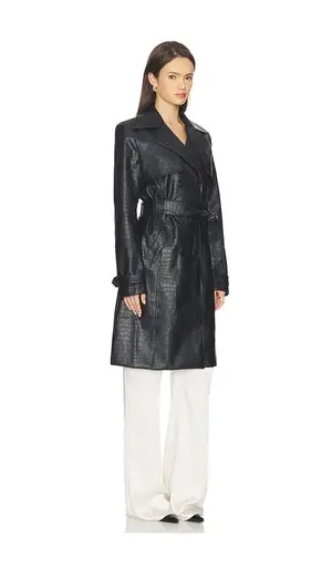 Superdown Morgan Faux Leather Coat