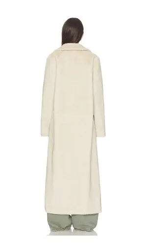NAKEDVICE The Delaney Coat - Bone