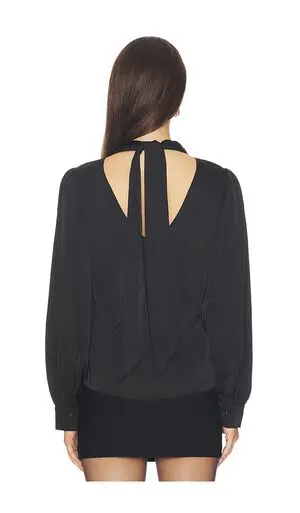 Astr The Label Ivonne Top - Black