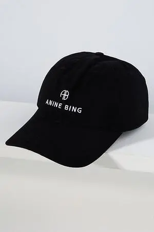 ANINE BING Jeremy Baseball Cap - Black