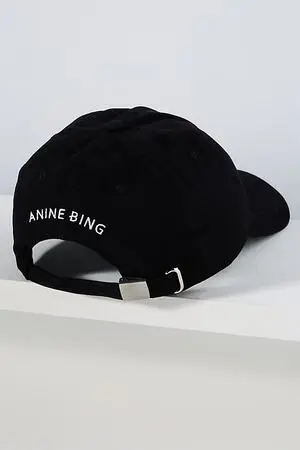 ANINE BING Jeremy Baseball Cap - Black