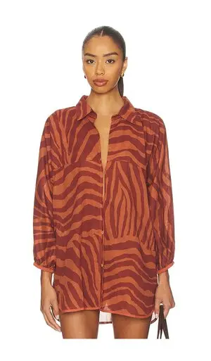 VIX PAULA HERMANNY Mori Long Sleeve Blouse