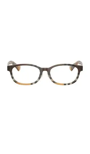 Burberry Rectangular Eyeglasses - Black