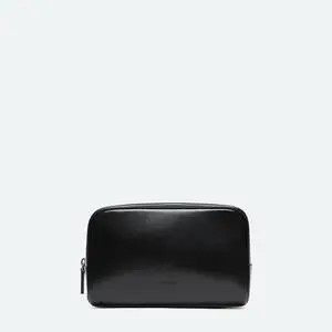 Helmut Lang Structured Leather Travel Case