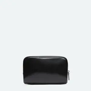 Helmut Lang Structured Leather Travel Case