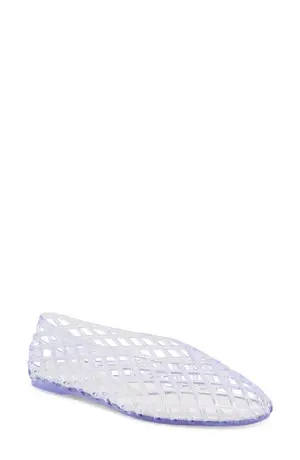 Dolce Vita Jam Jelly Flat - Crystal Vinyl