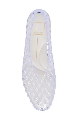 Dolce Vita Jam Jelly Flat - Crystal Vinyl