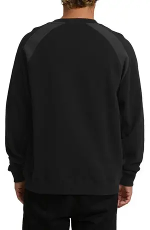BILLABONG Embroidered Fleece Sweatshirt