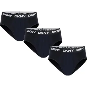 Dkny 3-pack Stretch Cotton Briefs - Black