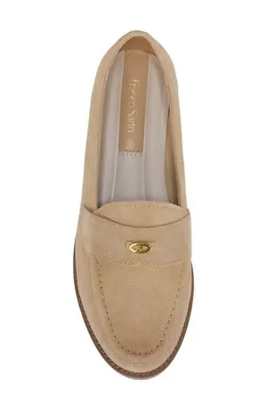 Franco Sarto Stellan Leather Loafer - Desert