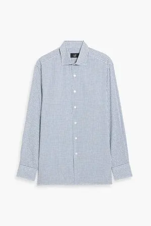 Dunhill Gingham Cottonpoplin Shirt