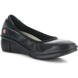 Fly London Platform Wedge Pumps - Black