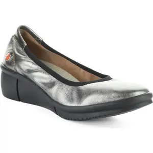 Fly London Platform Wedge Pumps - Graphite