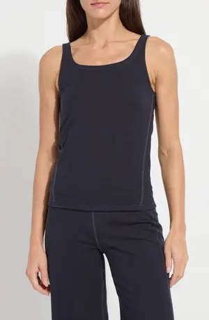 Lyssé Reversible Cotton-blend Tank