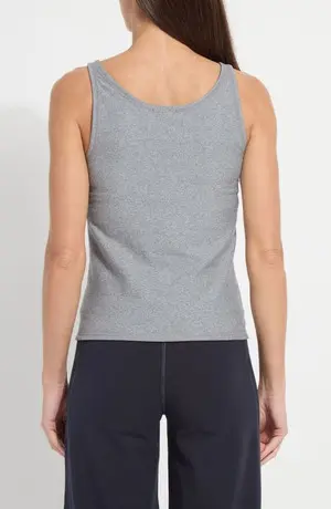 Lyssé Reversible Cotton-blend Tank