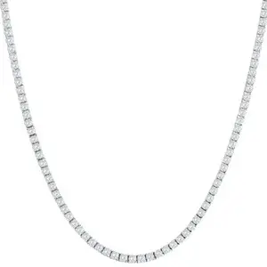BLISS DIAMOND 10ct Tw Lab Grown Diamond Tennis Necklace