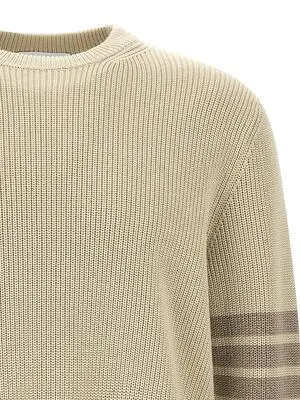 Thom Browne 4-bar Cotton Sweater