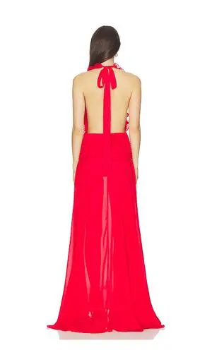 Delfi Ariella Dress - Red